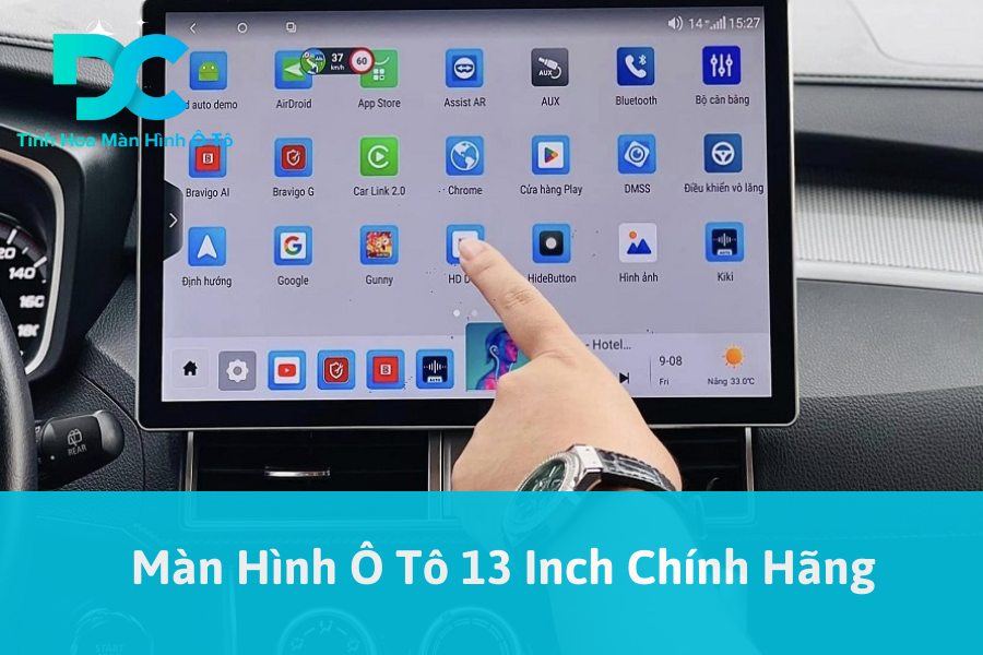 Màn Hình Ô Tô 13 Inch Chính Hãng